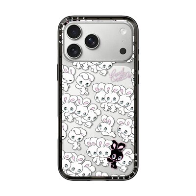 新壳体foxy illustrations可爱小白兔苹果17Promax适用于iPhone16Promax手机壳15pro卡通14Pro纤巧壳体13硬壳