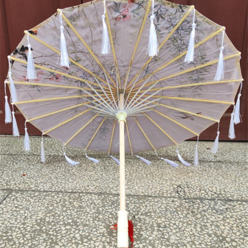 道具跳舞伞流苏伞走秀演出古风古典汉服拍照舞台装饰工艺伞舞蹈伞