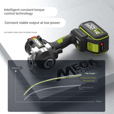 威克士WU271锂电无刷风炮1000N.m大扭力铁路桥梁重型冲击电动扳手