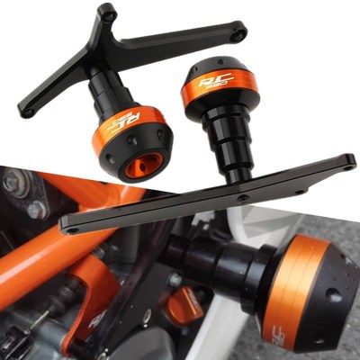 适用KTM RC390 DUKE390/250/200/125 改装车身防摔球防摔胶保险杠