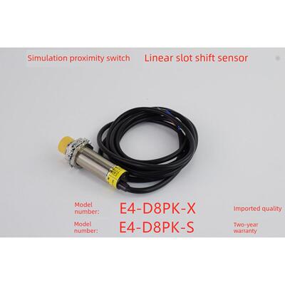 Lujimao Electronics M18模拟接近开关E4-D8Pk-S E4-D8Pk-X位移传