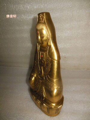 包邮圣宗佛南海圣宗佛圣忠佛圣忠菩萨佛像神像铜像法器法物水摆件