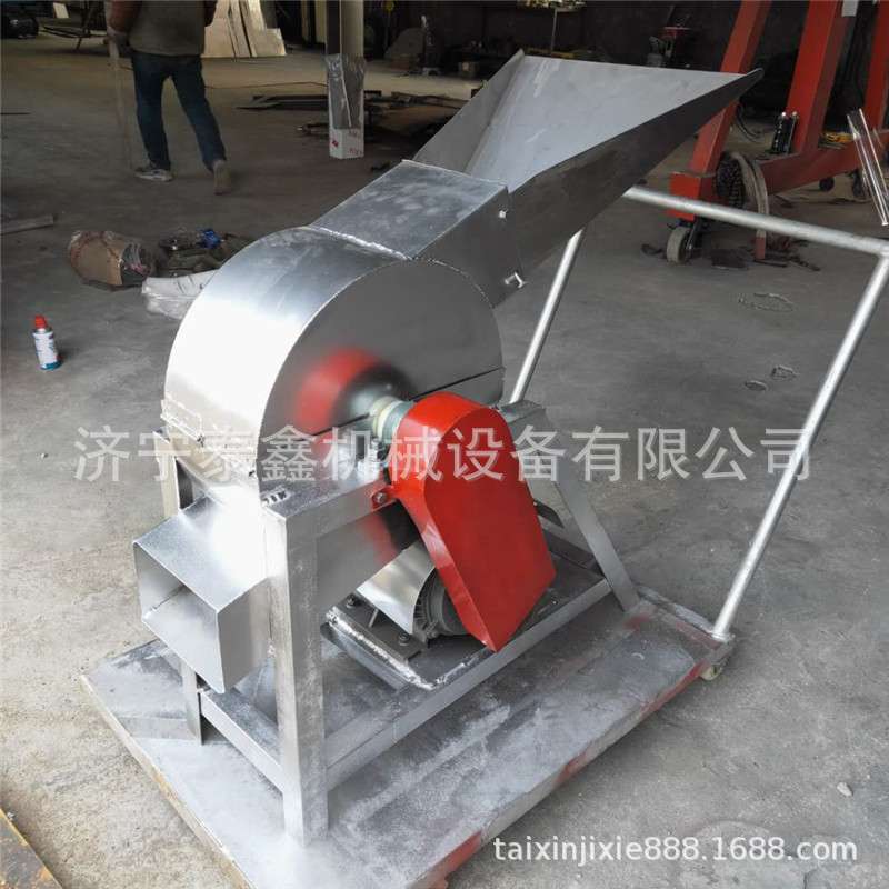 菠萝破碎打浆机 果浆加工设备不锈钢果蔬打浆机 立式移动方便