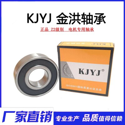 KJYJ金洪Z2组电机轴承6300 6301 6302 6303 6304 6305 6306 -2RS