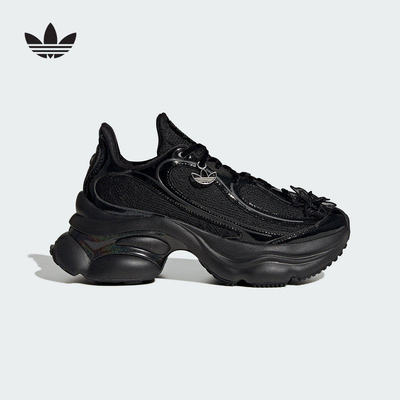 adidas阿迪达斯三叶草「浮蝶鞋」秋女OZVENUZ厚底运动鞋 HQ2677