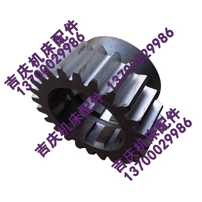 齐齐哈尔机床 C5225 立车配件 20204A 齿轮 Z24 M6 VI轴 磨齿齿轮