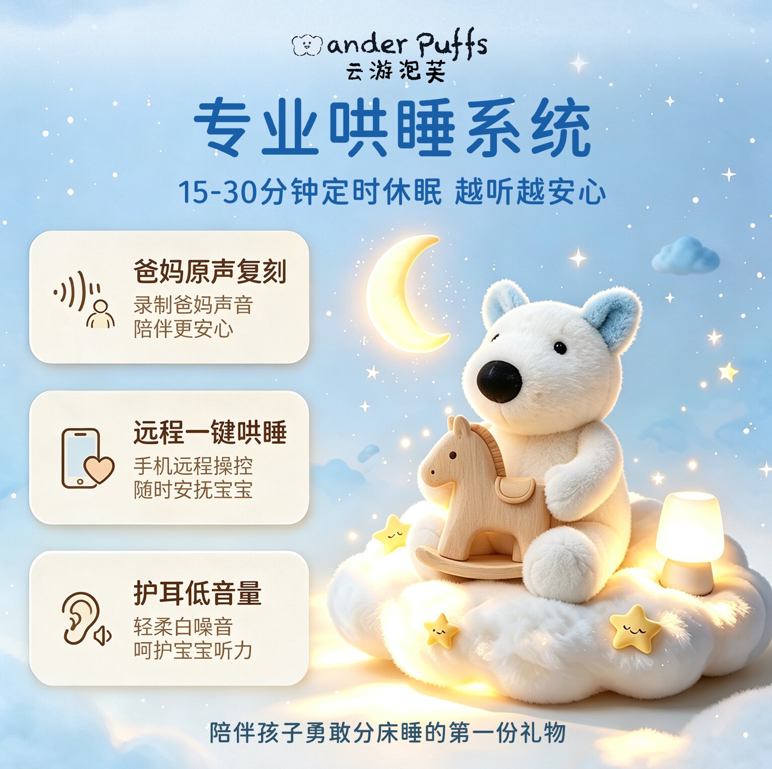 Wander Puffs云游泡芙 豆包模型ai玩具智能 宠物狗 生日礼物 礼盒