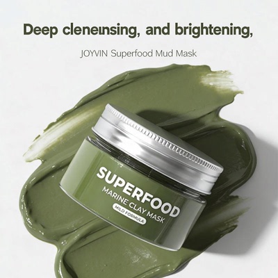 Brightening Clay Mask, Deep Cleansing Anti-Blackhead 泥膜
