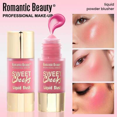 Multi Color Matte Liquid Blush 多色哑光持久提亮液体腮红