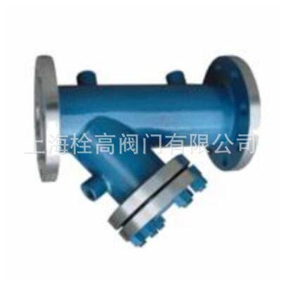 法兰Y型保温过滤器 -BGL41H-16C不锈钢保温夹套Y型过滤器