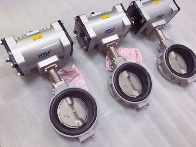 日本KITZ气动蝶阀FA-10XJME气动蝶阀铝合金阀FA-2/FA-3双作用10K