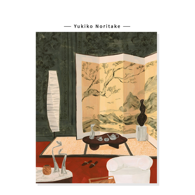 【Yukiko Noritake】法式浪漫静物插画中古风复刻艺术装饰挂画芯