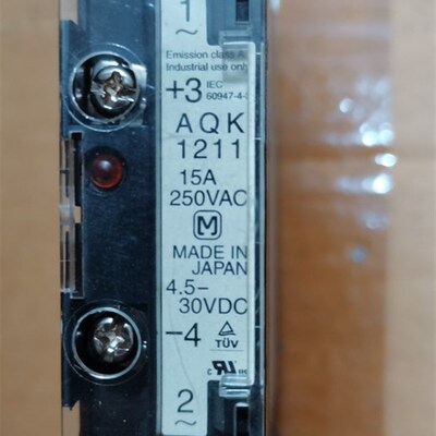 AQK1211 原装进口日本固态 AQK-1211 15A 250VAC AQK固态继电器