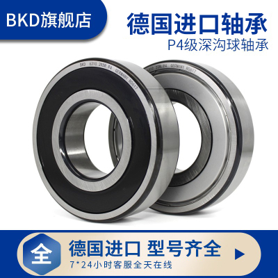 德国BKD进口轴承6201高速6202 6203 6204 6205 6206 ZZ静音RS P4
