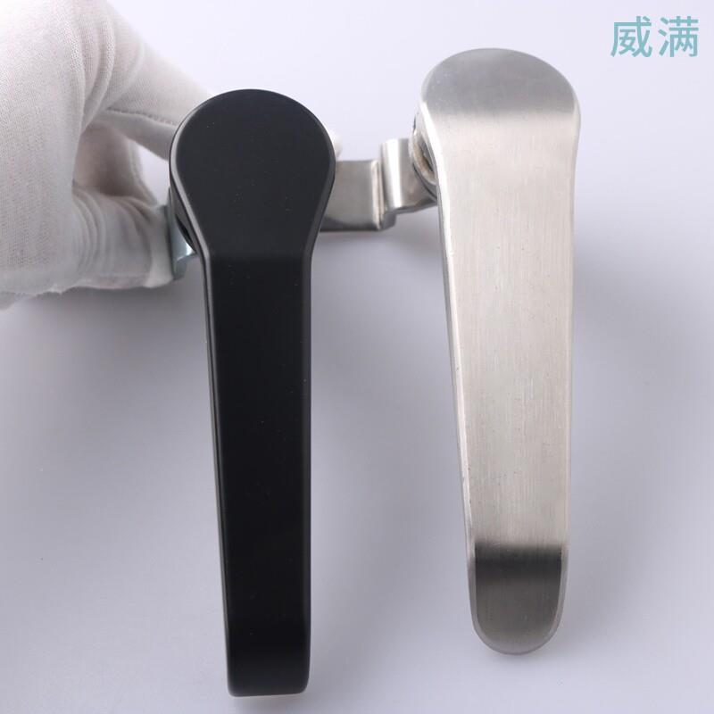 MS311不锈钢把手锁电柜箱执手锁机箱柜开关柜锁MS314工业设备门锁