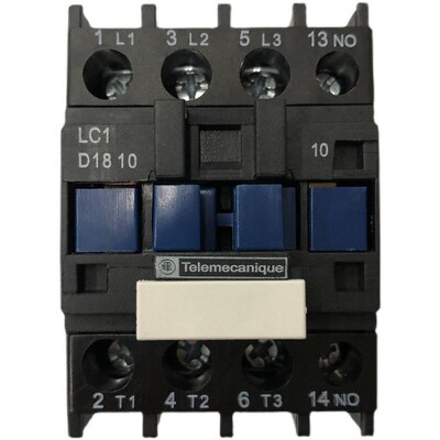 抱闸接触器 Telemecanique LC1-D1810 24V 110V 220V D18...N 4开