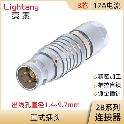 FGG.FGA.FGB.FGC.TGG.2B.303.CLAD 52 62 72 82 92直式插头连接器