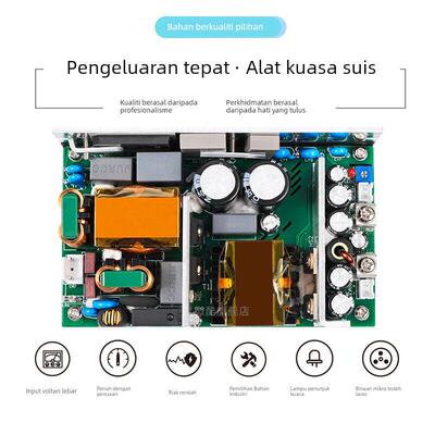 24V25A600W直流开关电源模块大功率LLC+PFC医疗工控监控内置AC-DC