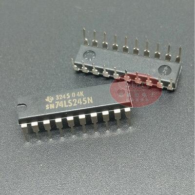 SN74LN245 DIP-20 三态输出的线 线收发器OPJ T总IS原装进口 74LS