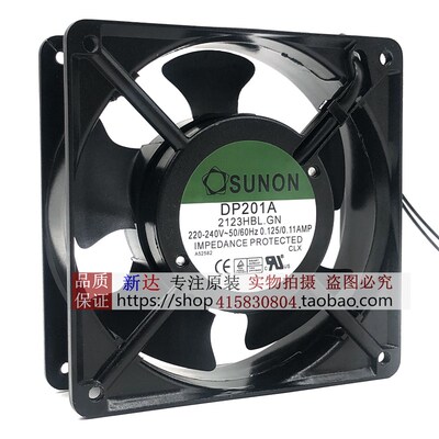 原装建准SUNON DP201A 2123HBL 2123HBT.GN 220V 12038散热风扇