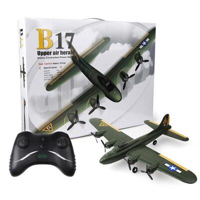 FX817轰炸机遥控滑翔机EPP泡沫固定翼航模飞机B17儿童玩具Drone