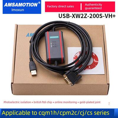 Aimoxun适用于Plc编程电缆Cqm1H/Cpm2C 2Ah/Cj/Cs系列数据通信下