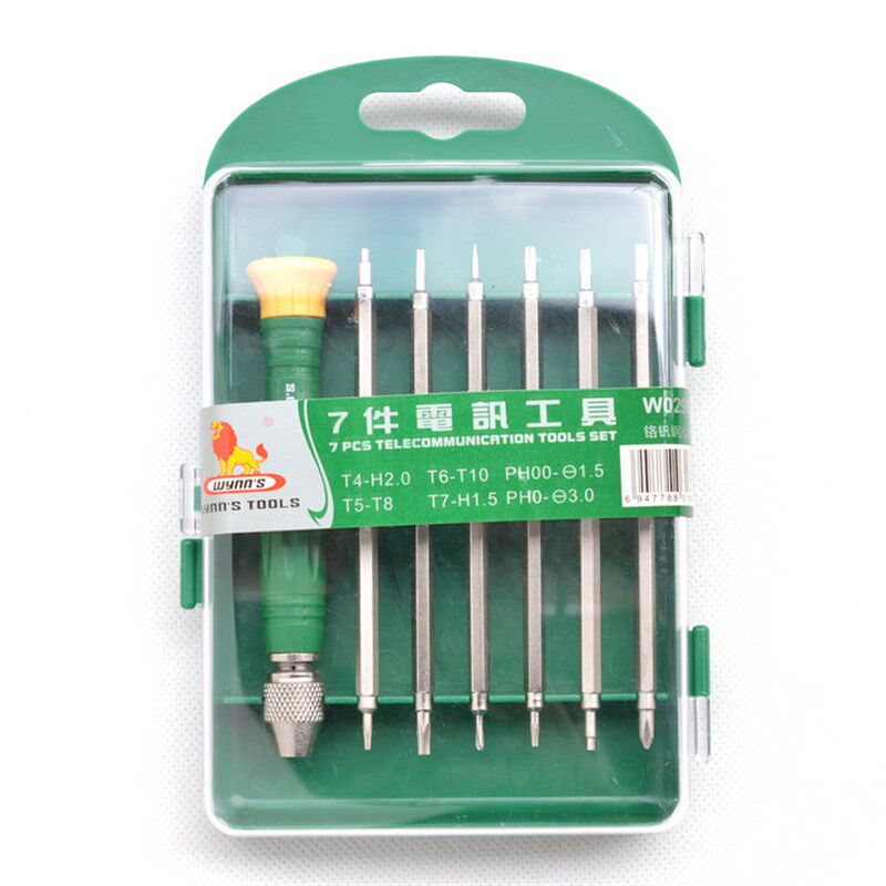 Wynns/威力狮 7件套电讯工具 组合螺丝刀 多用螺丝批 W0291B