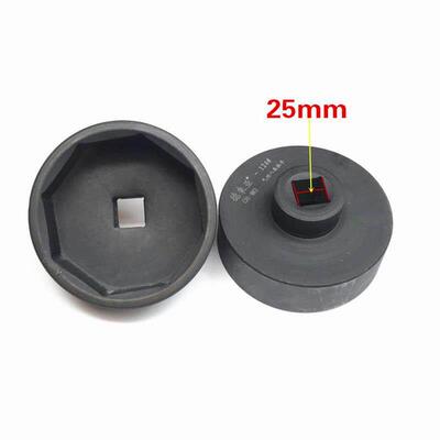 富华桥轴头套筒BPW气动八角轴头套筒95 102 122 124mm1寸六角套筒