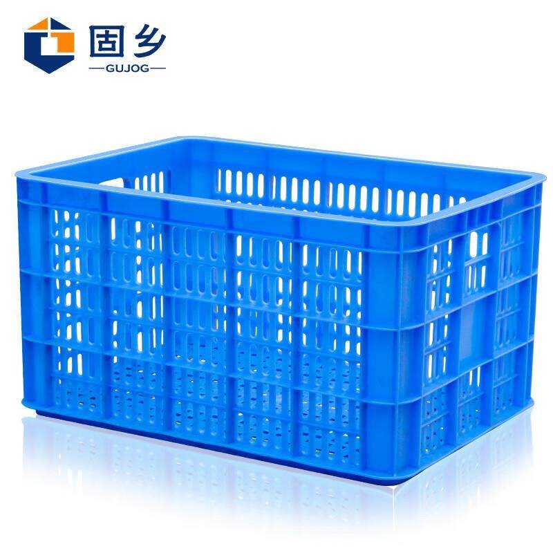 固乡加厚塑料箱(周转筐)周转箱蔬菜/物流箱储物服装厂快递收纳货