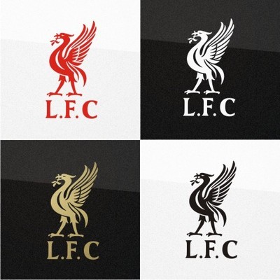 摩托电动汽车贴纸 反光球队利物浦 利弗鸟车门油箱电脑贴防水防晒