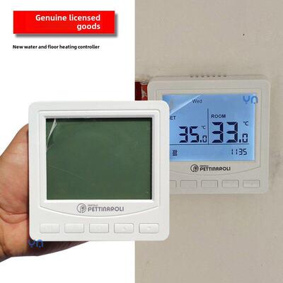 Pettinaroli地板加热温控器面板水地板加热控制器开关，用于家庭