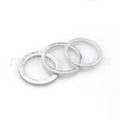 跨境供应 450PCS盒装铝垫圈耐高温铝垫片组合 密封平垫圈垫片盒装
