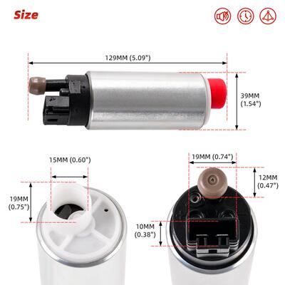 跨境汽车改装配件 电子燃油泵 gss343燃油泵12V 255LPH 15-90PSI
