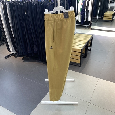 阿迪达斯针织长裤男2024夏季训练运动休闲跑步裤子JI6255 JI6256