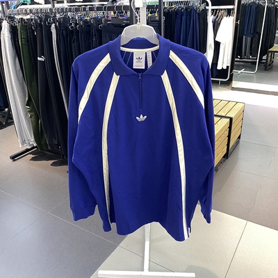 阿迪达斯三叶草夏男潮流休闲长袖T恤POLO衫IR6378 IR6379 IR6377