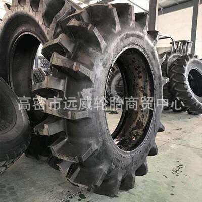 甲子拖拉机农用轮胎11.2/12.4/13.6/14.9-2412.4-26农业PR-1水田