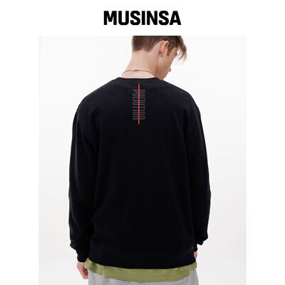 POLLUTION 背面LOGO卫衣 MUSINSA韩国直邮官方正品