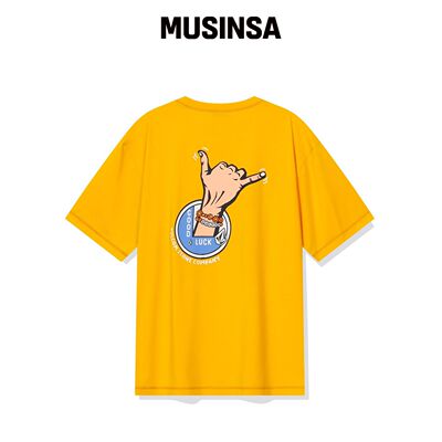 VOLCOM VOLCOM 샤카 短袖速干衣（芥末色）韩国官网直邮进口MUSINSA