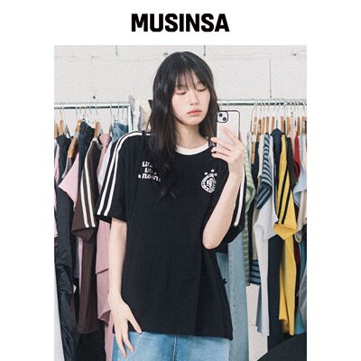 HAVISM LLF UNIFORM 短袖T恤（黑色）韩国官网直邮进口MUSINSA