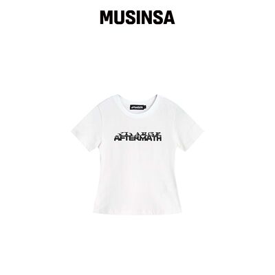 AFTERMATH W ATM X XLARGE 婴儿T恤 白色 MUSINS韩国官网直邮进口