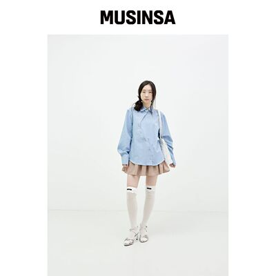 COLOCYNTH Plena 半身迷你裙 农夫红格纹 MUSINS韩国官网直邮进口