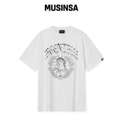 BEENTRILL 月桂女神款T恤（白色） MUSINSA韩国官网直邮进口