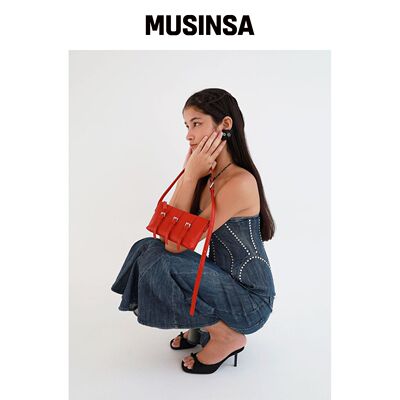 COLOCYNTH BABY RASPAIL 方形包 红色 MUSINSA韩国官网直邮进口