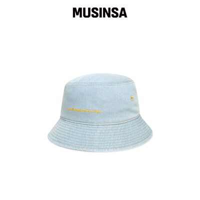 LMC VINTAGE DENIM FN BUCKET HAT 浅蓝色 MUSIN韩国官网直邮进口