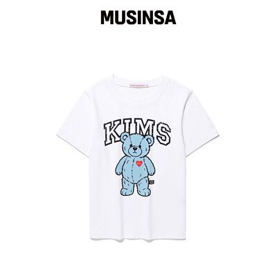 KIMS FRESH COTTON MARKET GUPPY LITTLE BEAR T韩国官网直邮进口