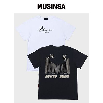 ARTISTWEAR [ATW] NEVERMIND 短袖T恤 MUSINSA韩国直邮官方正品