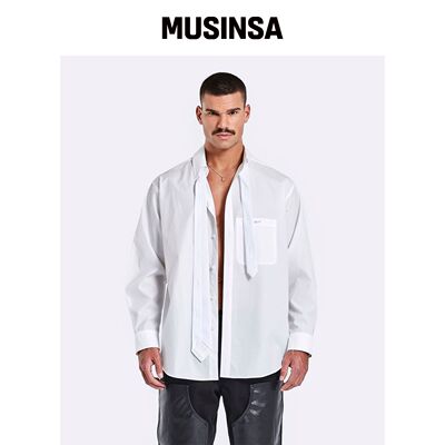 51PERCENT Daddy 衬衫 - 白色韩国官网直邮进口MUSINSA