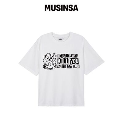PRIMATE XBEAR 宽松版型短袖T恤 4种颜色韩国官网直邮进口MUSINSA