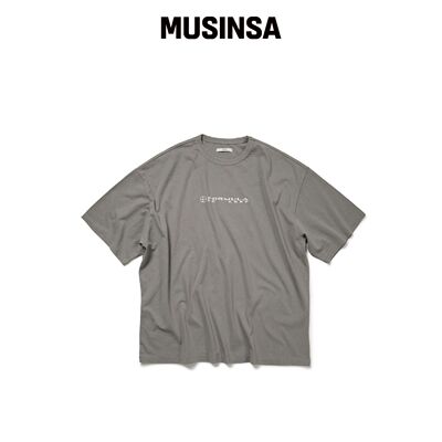 ETCE FORMULA DESTROYED TEE（灰色） MUSINSA韩国直邮官方正品