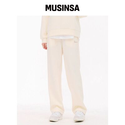 CHASECULT 女性直筒热身裤-象牙白 MUSINSA韩国直邮官网直邮进口